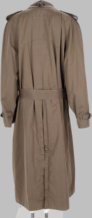 Maison Margiela Folden Collar Trench Coat - Brown