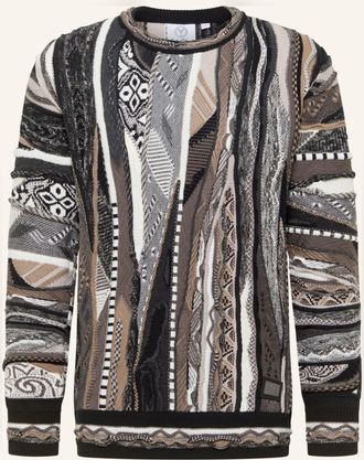 Carlo Colucci Carlo Colucci Strickpullover Feudo schwarz