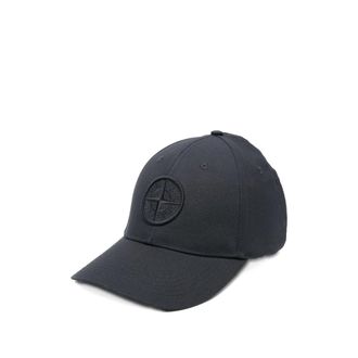 Stone Island Compass-motif Baseball Cap