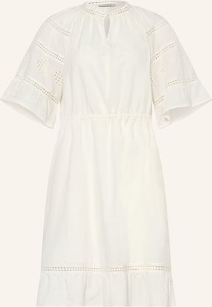 Marc O'Polo Marc Opolo Kleid Mit Lochspitze Und R&uuml;schen weiss