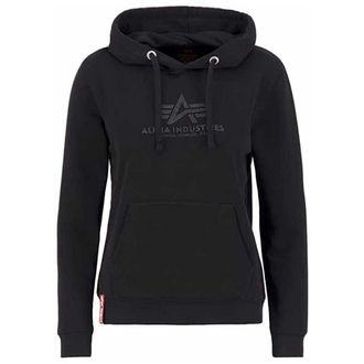 Alpha Industries Alpha Industries New Basic Hoody G f&uuml;r Damen Black/Black