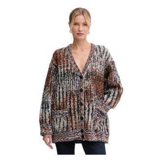 Missoni Gemusterte Strickjacke - - Knitwear - Damen - Mehrfarbig - L