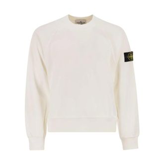 Stone Island Herren, Sweatshirts & Hoodies, Wei&szlig;, XSGr&ouml;&szlig;e