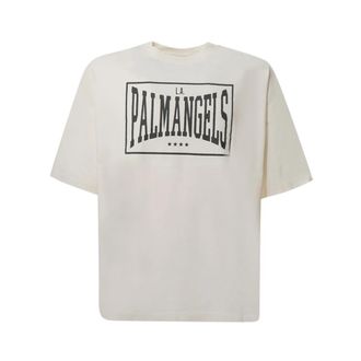 Palm Angels T-Shirts - - Tops - Herren - Wei&szlig; - XL