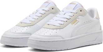 Puma Damen CA Match Court Sneakers 37.5, White Jasmine Flower Pink