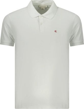 Calvin Klein Homme, Tops, Blanc, Taille: XL Polo Chemises