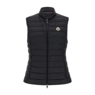 Moncler Femme, Vestes, Noir, Taille: 36 FR Down Vest
