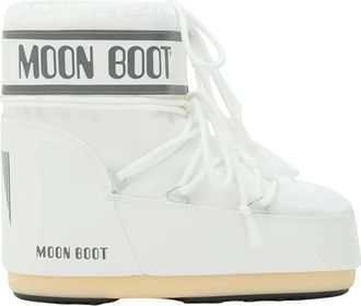 Moon Boot Femme, Chaussures, Blanc, Taille: 39 EU Icon Low Nylon Bottes