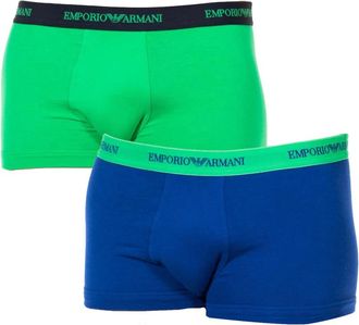 Emporio Armani Homme, Sous-v&ecirc;tements, Multicolore, Taille: 2XL Pack 2 Boxers en Coton Stretch