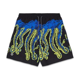 Octopus Beachwear - - Swimwear - Herren - Schwarzk - XL