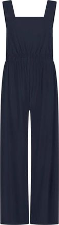 Jane Lushka Technischer Jersey Jumpsuit - - Jumpsuits & Playsuits - Damen - Blau - L