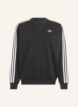 adidas Originals Adidas Originals Adicolor 3-Streifen Oversized Crewneck schwarz