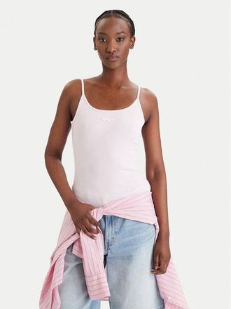 Tommy Jeans Top DW0DW22278 Rosa Slim Fit