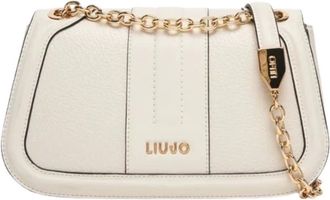 Liu Jo Femme, Sacs, Blanc, Taille: ONE Size Chain Shoulder Bag