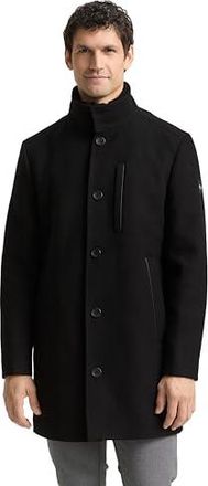 Tom Tailor 1046983 Manteau de Laine, 29999-Black, XL Hommes