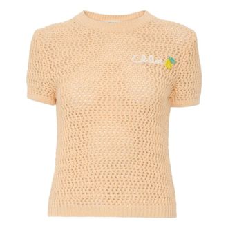 Chlo&eacute; Damen, Oberteile, Orange, SGr&ouml;&szlig;e