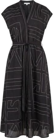 Meimeij Femme, Robes, Noir, Taille: 42 FR Abito ampio
