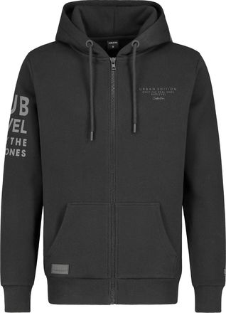 Sublevel Herren Zip Kapuzenpullover NIK Black H10608BC21524A4NO-XXL
