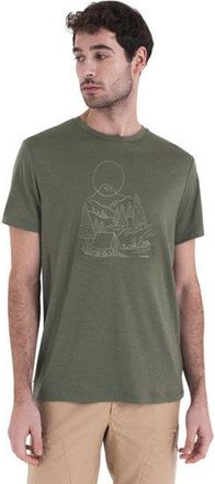 Icebreaker M Merino 150 Tech Lite III Sunset Camp - T-Shirt - Herren