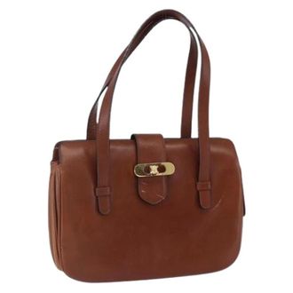 Celine Sac &agrave; main Vintage Pre-owned - Femme - Pre-owned - Brun - Taille: ONE Size