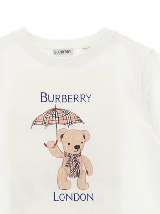 Burberry Thomas Bear Graphic Print T-Shirt - White