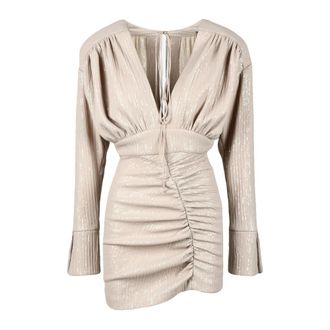 The Mannei Damenkleid - - Dresses - Damen - Beige - XL