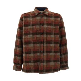 Portuguese Flannel Agripa Overshirt - - Shirts - Herren - Mehrfarbig - M