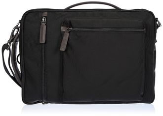 Fossil Tasche für Männer Buckner, 100% Nylon/Polyurethan Trim Commuter schwarz 25,4 cm L x 6,35 cm B x 33,655 cm H MBG9475001