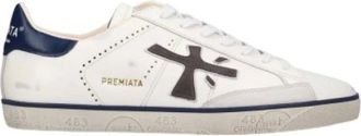 Premiata Homme, Chaussures, Blanc, Taille: 43 EU Steven Baskets