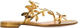 Gianvito Rossi Sandalen aus Leder - Gold