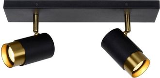 Lucide Lucide FLORIS - Deckenstrahler - 2xGU10 - Schwarz