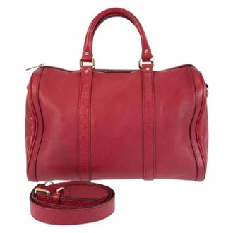 Gucci Pre-owned Micro Guccissima Leather 2way Bag - Femme - Pre-owned - Rouge - Taille: ONE Size
