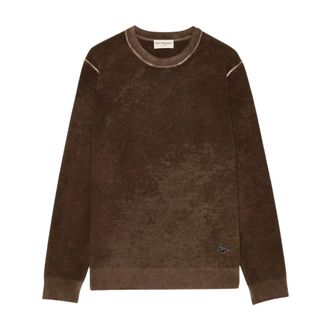 Roy Rogers Pull &agrave; col rond - Homme - Sweatshirts et sweats &agrave; capuche - Brun - Taille: L