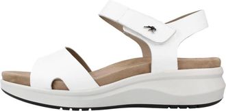 Fluchos Femme, Chaussures, Blanc, Taille: 38 EU Yagon Sandal