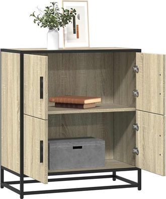 vidaXL Credenza Rovere Sonoma 68x35x76 Cm In Legno Multistrato - Vidaxl