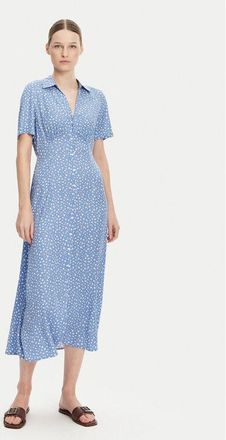 Tommy Hilfiger Hemdkleid WW0WW45941 Blau Regular Fit