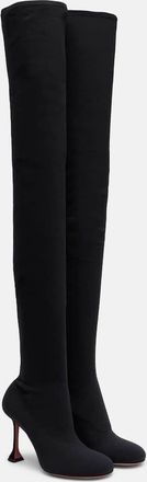 Amina Muaddi Overknee-Stiefel Veneda 95