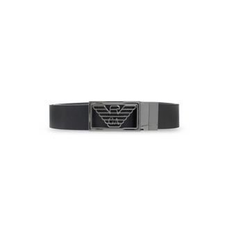 Emporio Armani Homme, Accessoires, Noir, Taille: ONE Size Ceinture r&eacute;versible