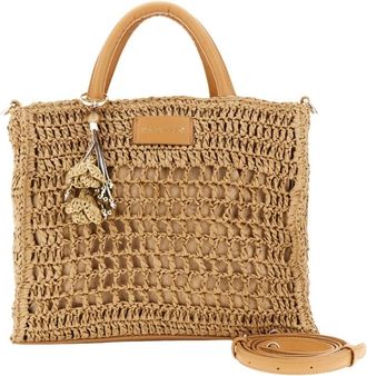 Caf&egrave;noir Femme, Sacs, Brun, Taille: ONE Size Sac &agrave; main en crochet