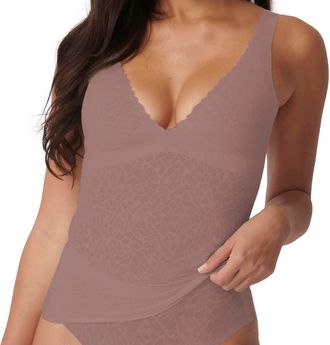 sloggi Damen sloggi Zero Feel Lace 2.0 Bra Shirt, CACAO, M