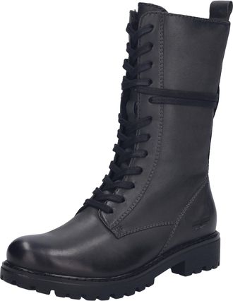 Josef Seibel Damen Klassische Stiefel Melinda.29,Weite G (Normal),Wechselfußbett,klassisch,elegant,Boots,Winterstiefel,Asphalt,37 EU