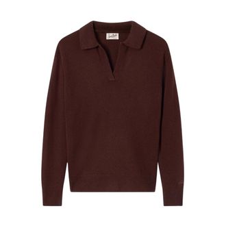 MC2 Saint Barth Maglia Eze - Femme - Tops - Brun - Taille: 38 FR