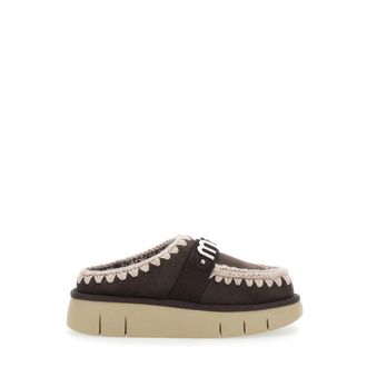 Mou Braune Sandalen mit Logo-Druck - - Shoes - Damen - Braun - 36 EU