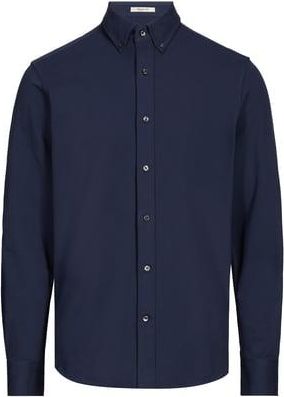 GANT Normales Hemd aus Baumwollmischung - Blau