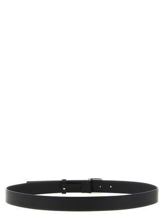 Fendi Logo Buckle Belt - Black