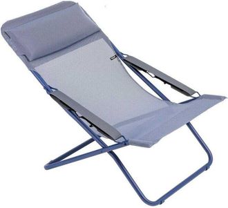 Lafuma Mobilier Mehrpositions-Klapp-Liegestuhl - Transabed - Batyline Iso - Blau Indigo - Lafuma Mobilier