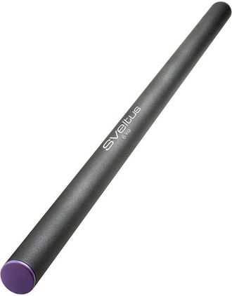 Sveltus Sveltus Hantelstange, Stahl (2 L&auml;ngen, 100 cm Stahl ger&auml;ndelt und 120 cm Stahl glatt), 100 cm