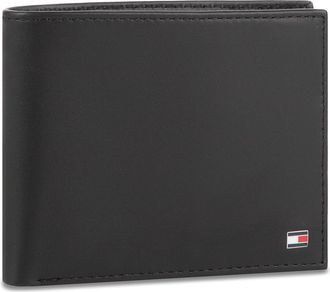 Tommy Hilfiger Geldb&ouml;rse Tommy Hilfiger Eton Trifold AM0AM00657 Schwarz