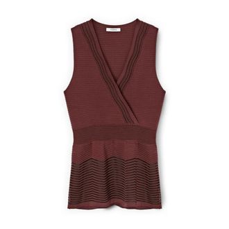 Motivi Strukturiertes Strickoberteil - - Knitwear - Damen - Braun - S