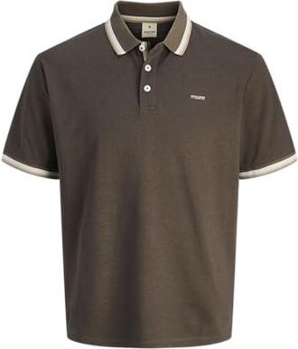 Jack & Jones Jprblualves SS Polo Sn, Motifs Crocodiles, XL Hommes
